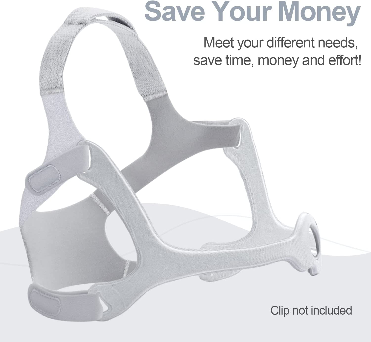 CPAP Headgear Strap 2Packs for Standard CPAP Masks - Forcpap