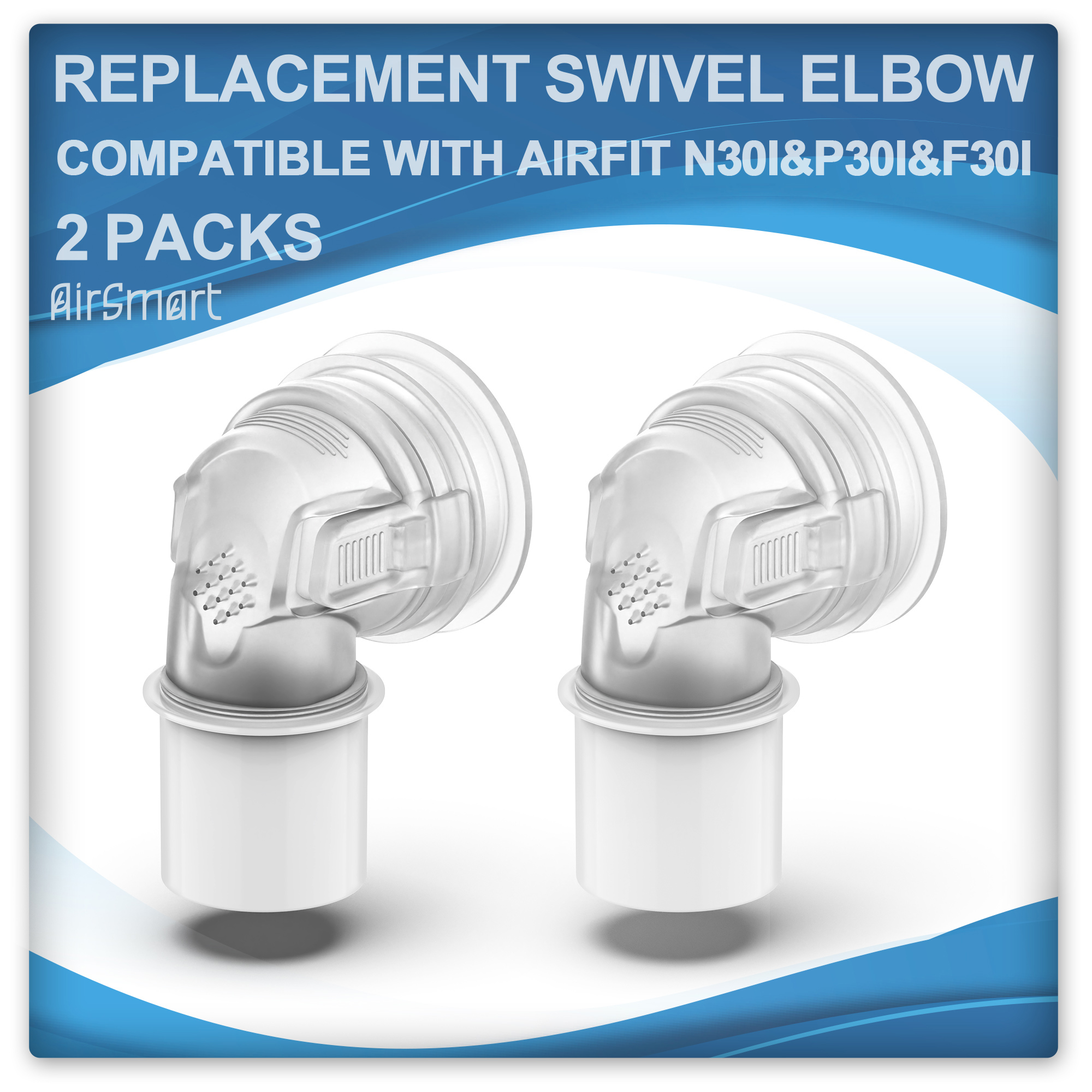 ResMed Elbow Connector Replacement for Airfit N30i&P30i&F30i